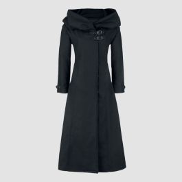Duna Army Coat Black by Gothicana